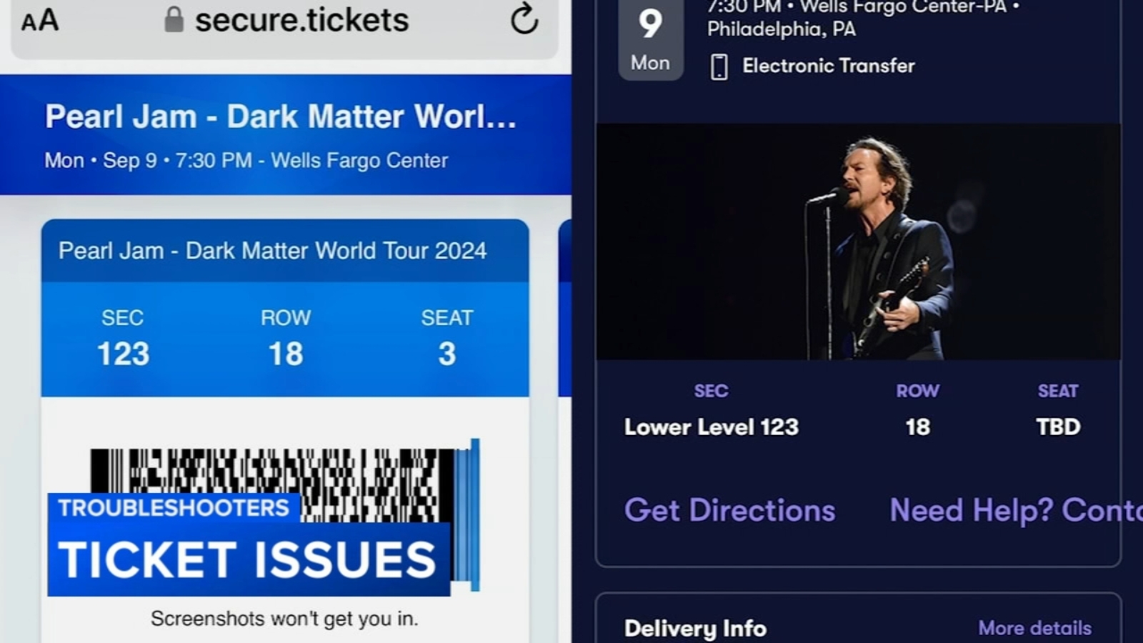 Troubleshooters help New Jersey couple after concert tickets vanish ...