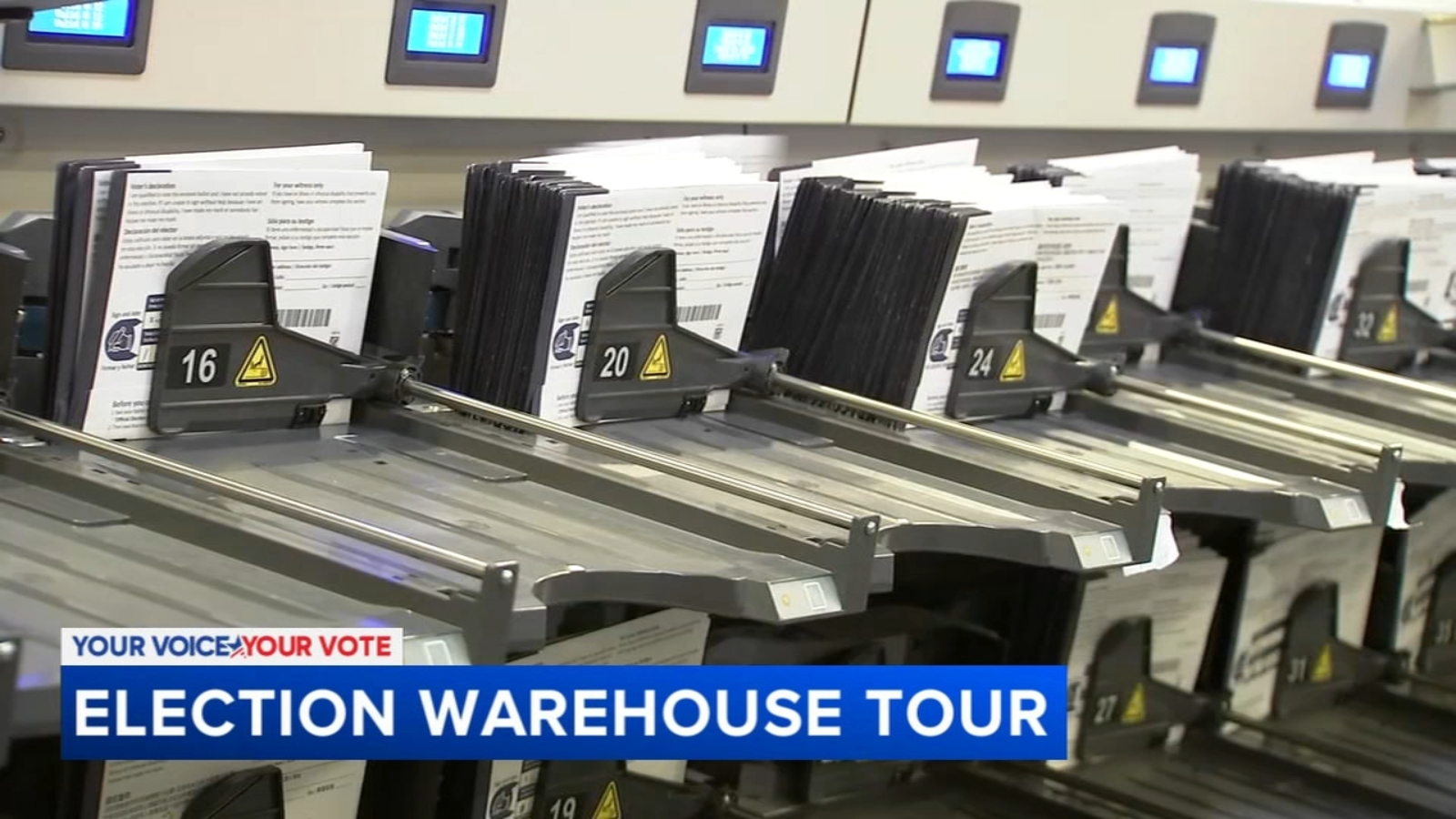 Election 2024: Go inside the Philadelphia warehouse that will process ...