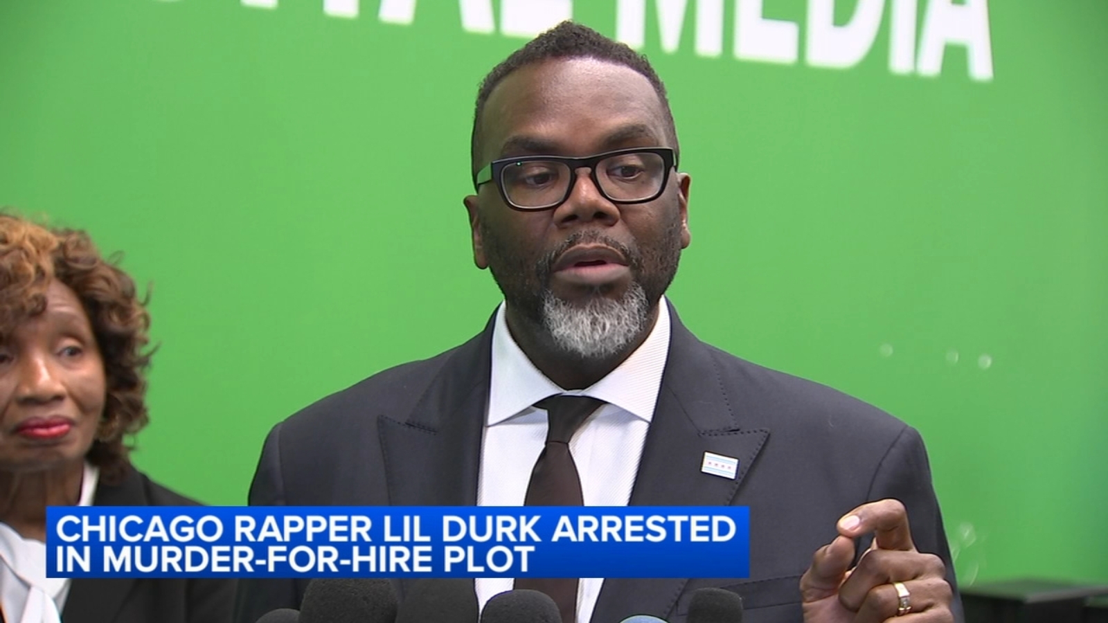 Chicago Mayor Brandon Johnson responds to questions on $150K 'Lil Durk ...