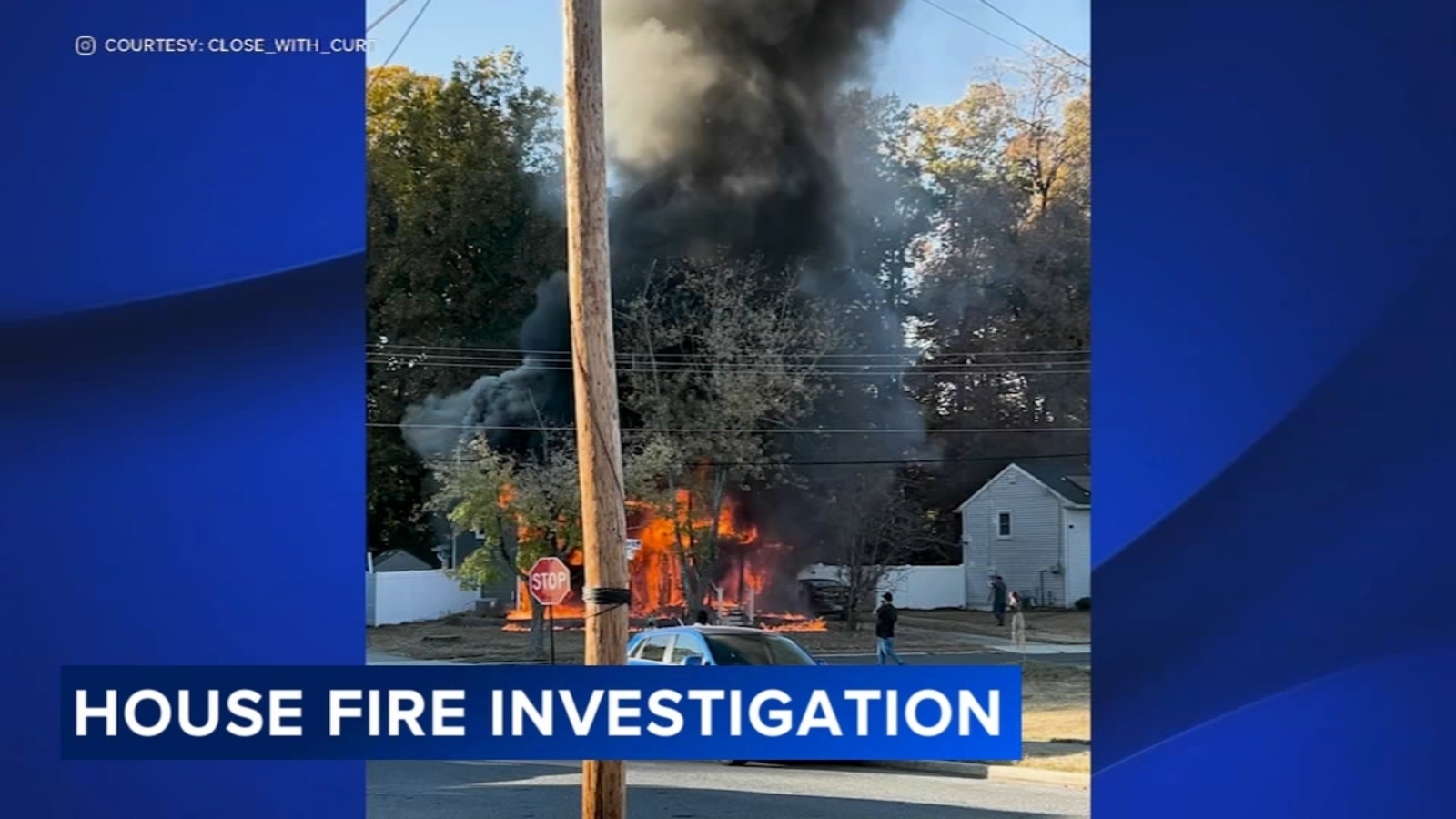 Fire destroy Deptford, New Jersey home; 2 cats rescued - 6abc Philadelphia
