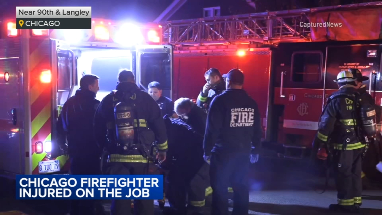 Chicago firefighter seriously injured while battling fire in Burnside ...