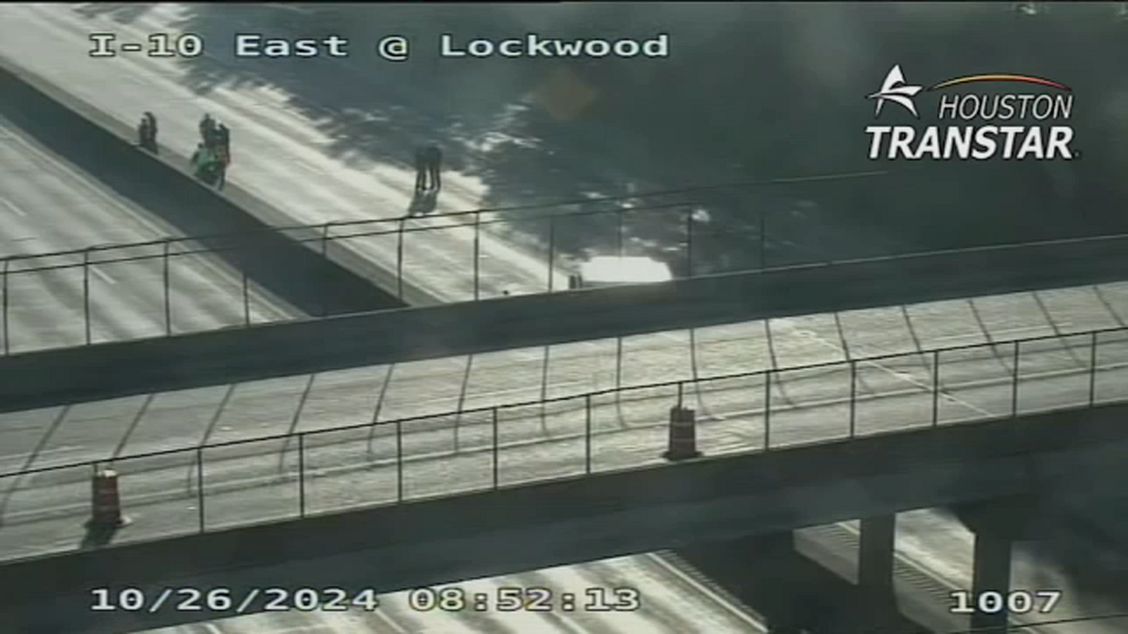 Road rage suspect fatally hit by car while running from police on East Freeway, Houston Police ...