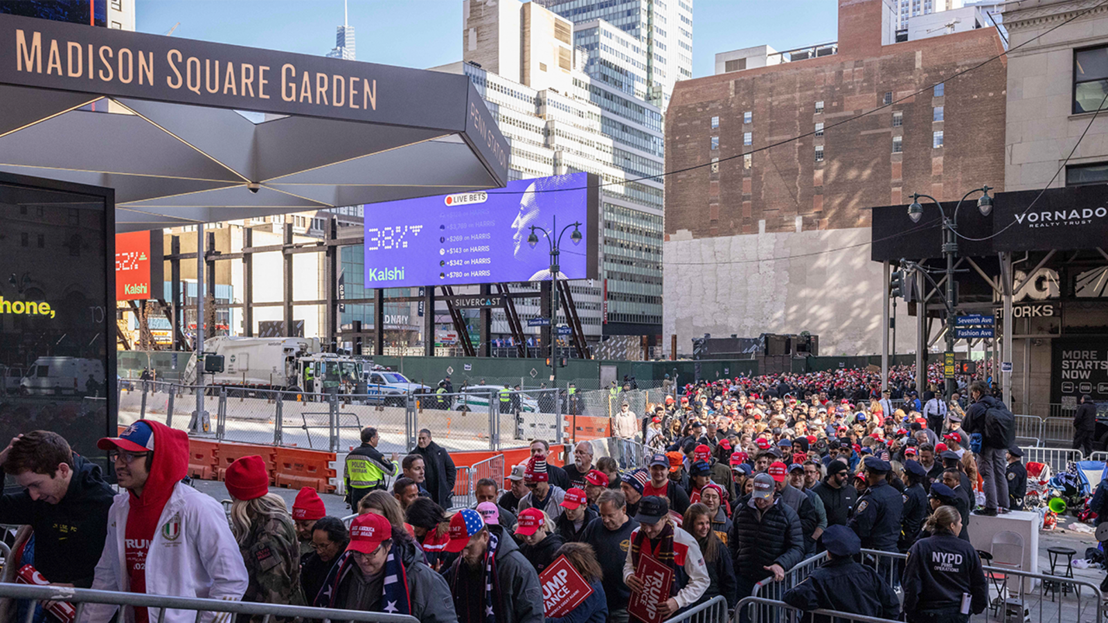 Presidential election 2024 Live Updates: Crowd gathers for Donald Trump ...