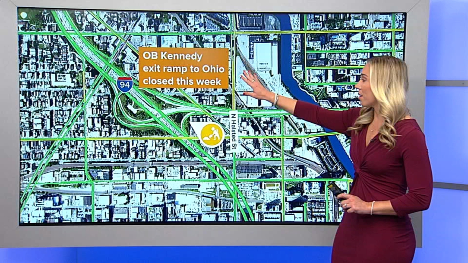 Chicago traffic: Outbound Kennedy Expy. exit ramp to Ohio will be ...