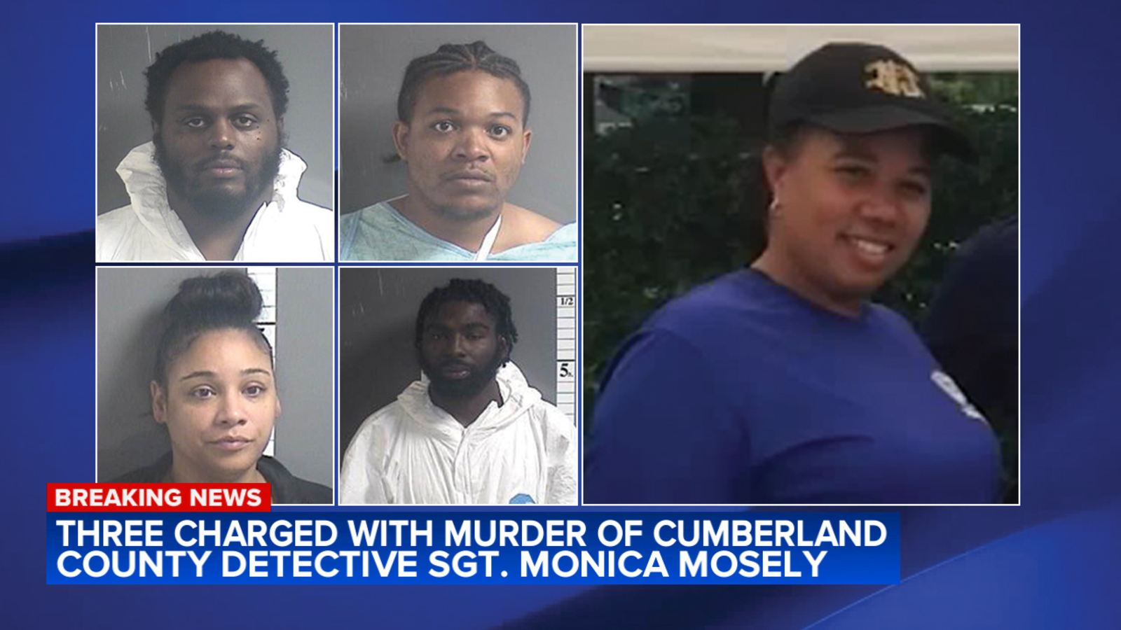 Monica Mosely murder: 4 arrested in connection with Cumberland County ...