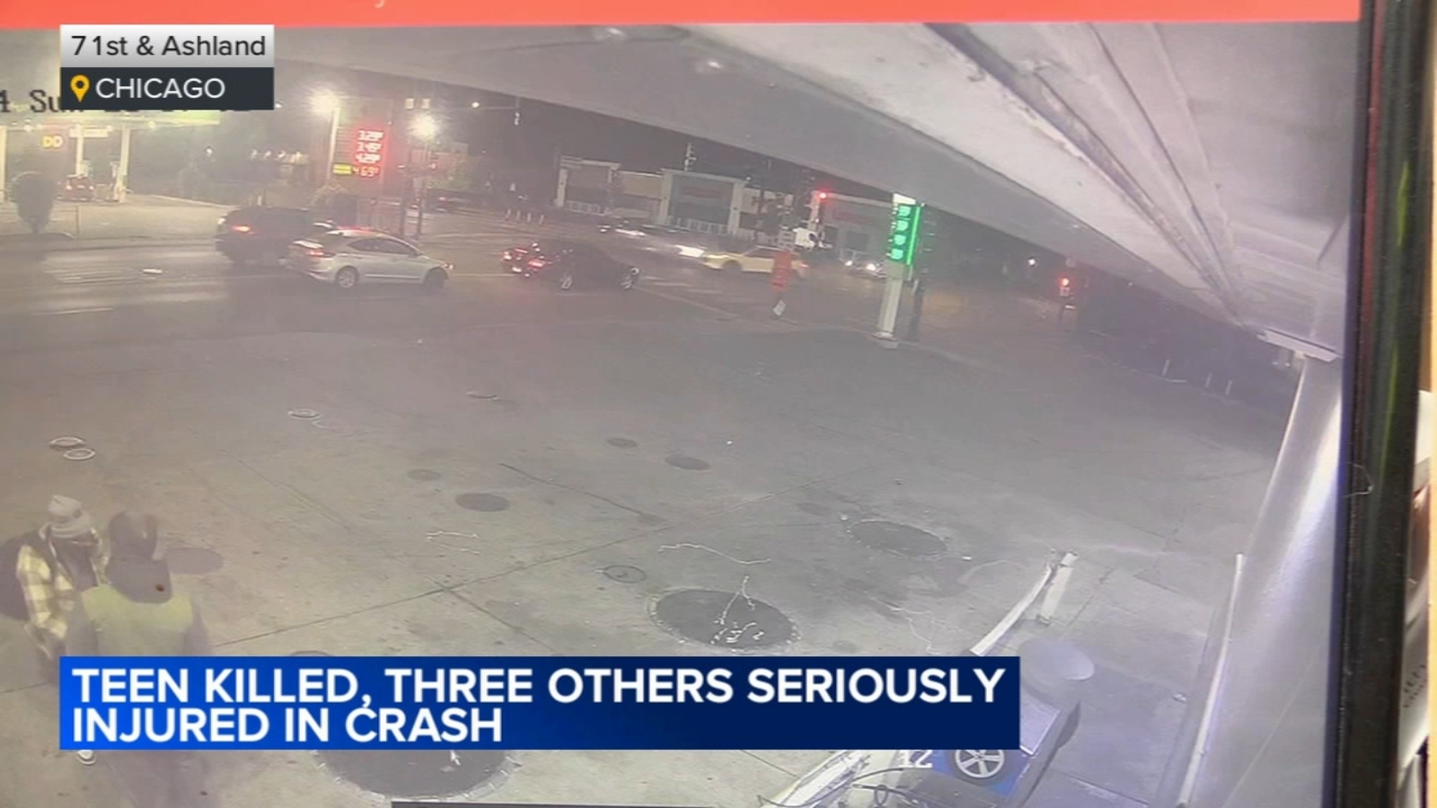 1 killed, 3 injured in crash near gas station on Ashland Avenue in West ...