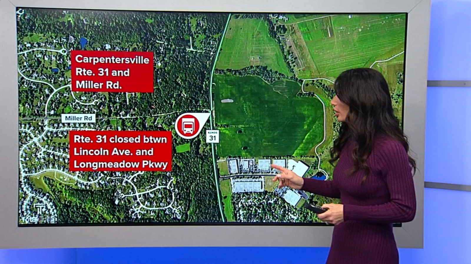 Chicago traffic: Major crash partially shuts down Route 31 near ...