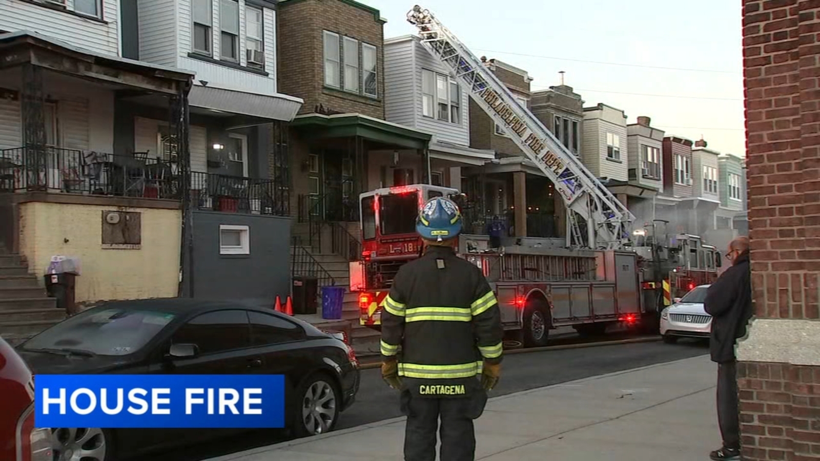 Fire destroys rowhome on Marston Street in Philadelphia's Hunting Park ...