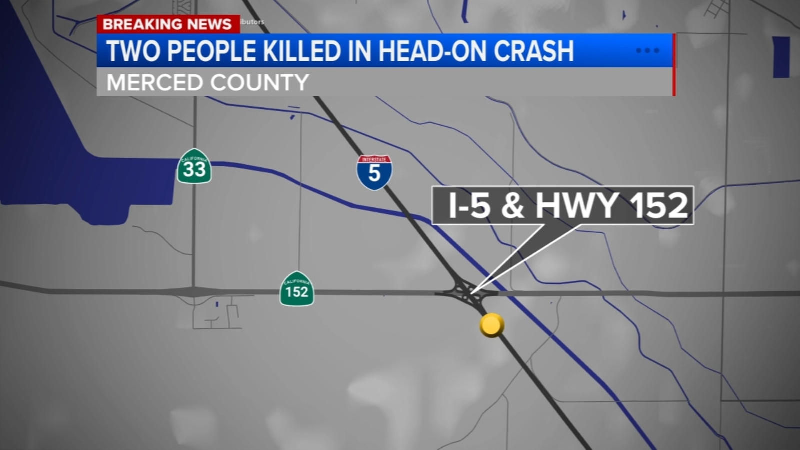 At least 2 killed in fiery head-on crash in Merced County, CHP says ...