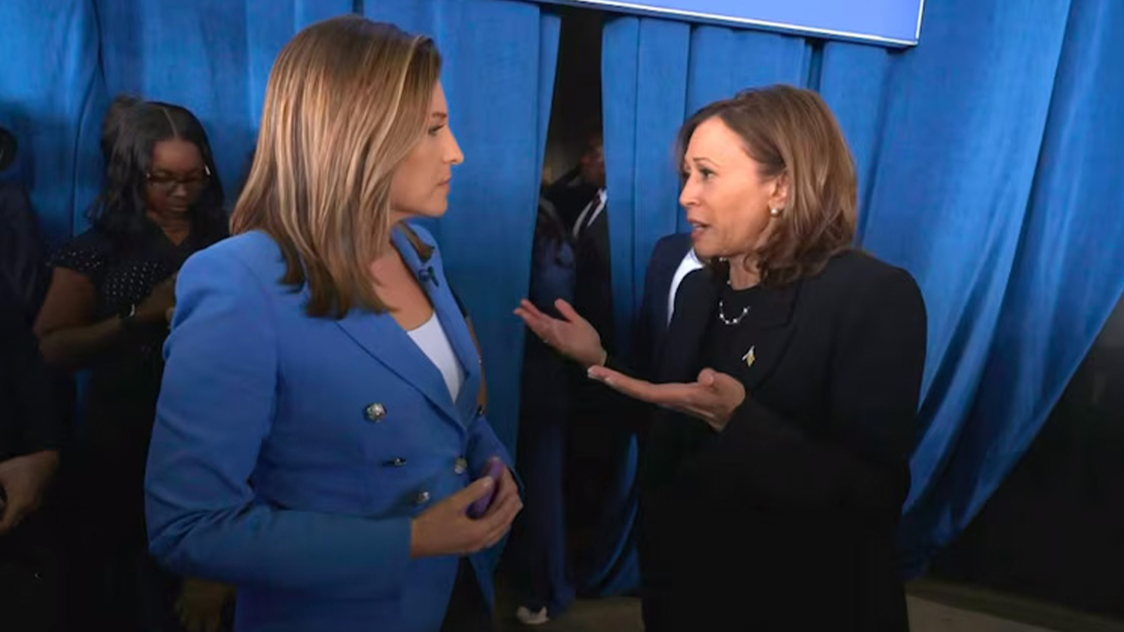 Garbage: Kamala Harris distances herself from Joe Biden's 'garbage ...