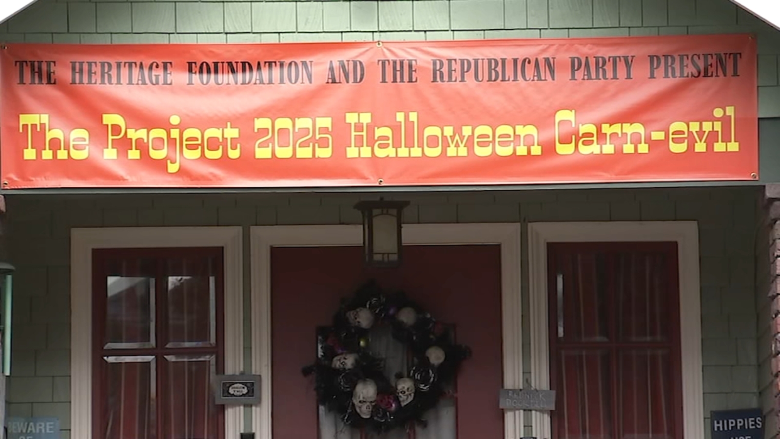 Election 2024: Anti-Donald Trump Halloween decorations getting ...