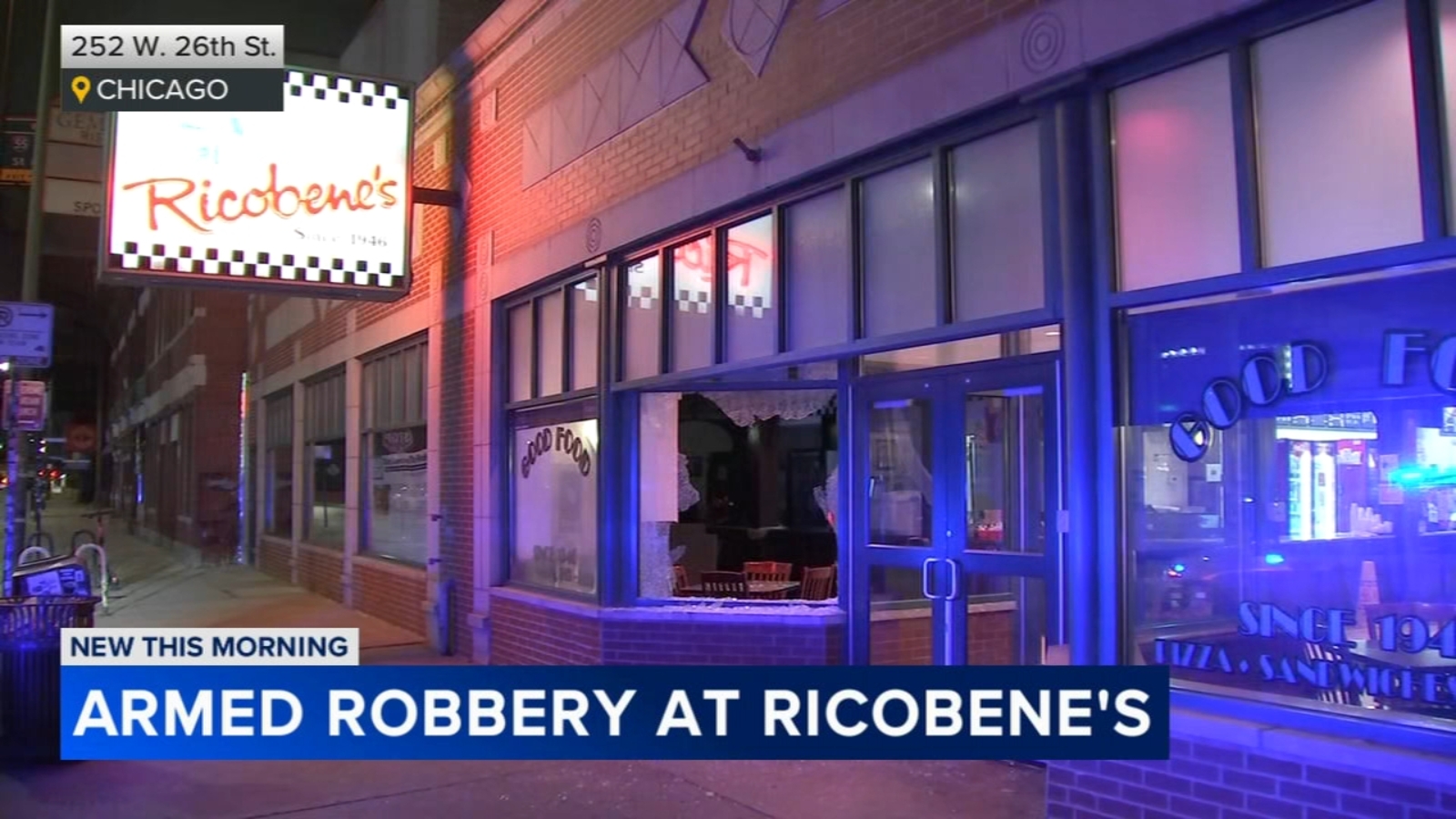 Chicago police investigating robbery at Ricobene's restaurant - ABC7 ...