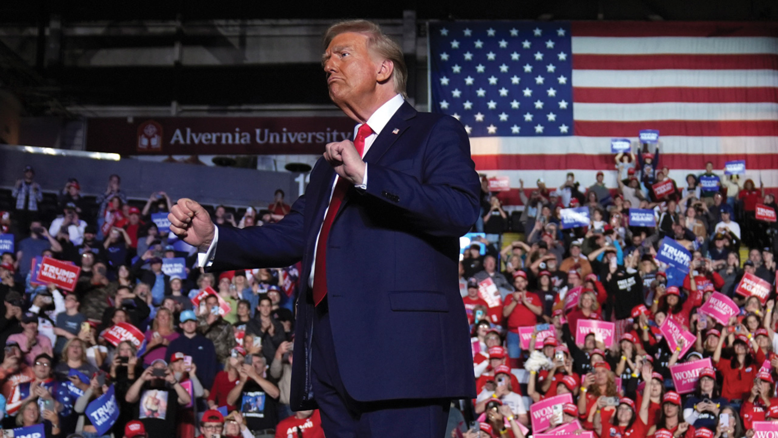 Trump rallies at Reading's Santander Arena - 6abc Philadelphia
