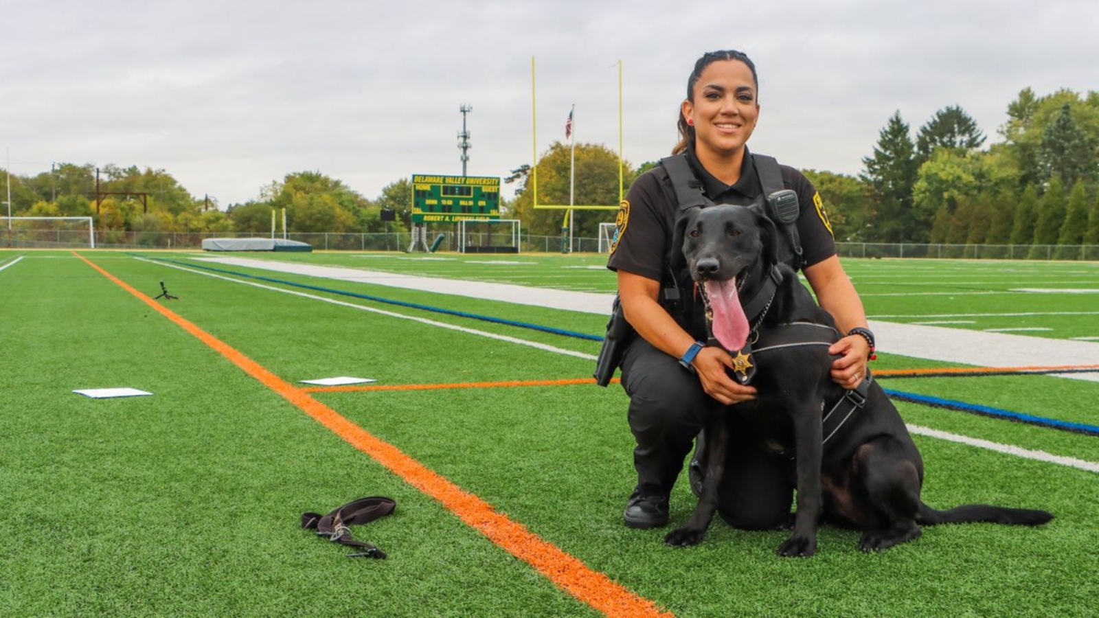 This black labrador retriever has taken his talented nose to the Bucks ...