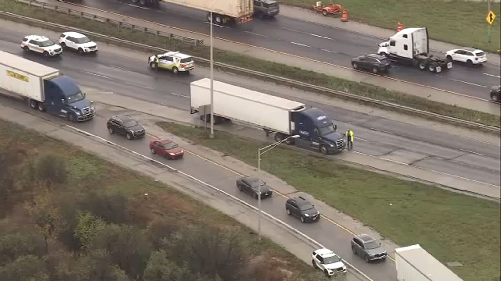 Chicago traffic: Pedestrian struck on I-80 in Tinley Park, Illinois ...