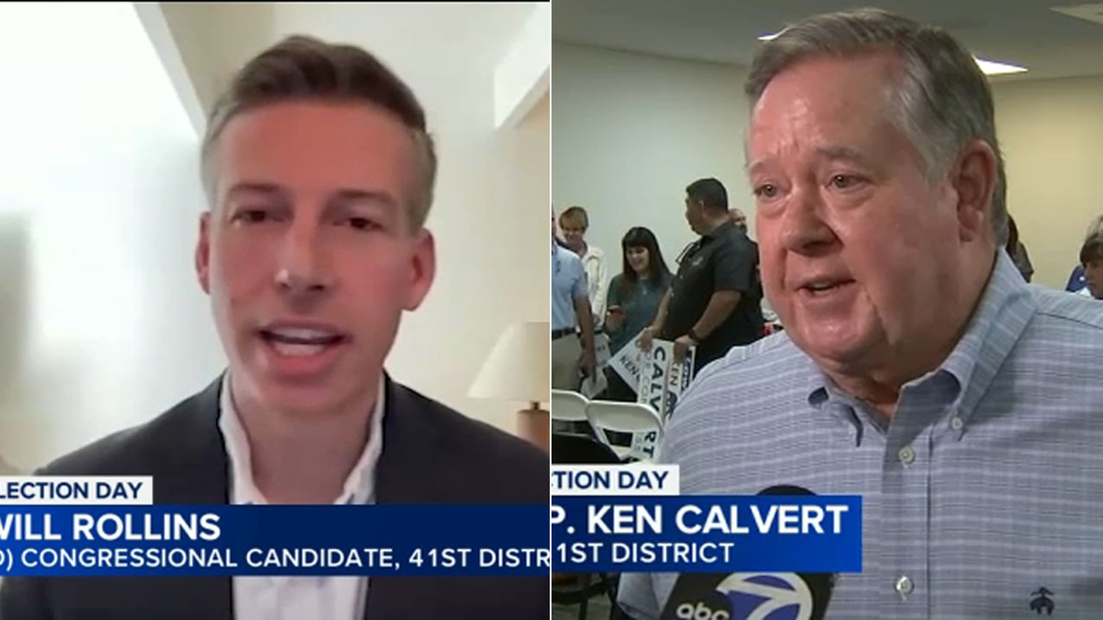Calvert vs. Rollins: California's 41st congressional district among key ...