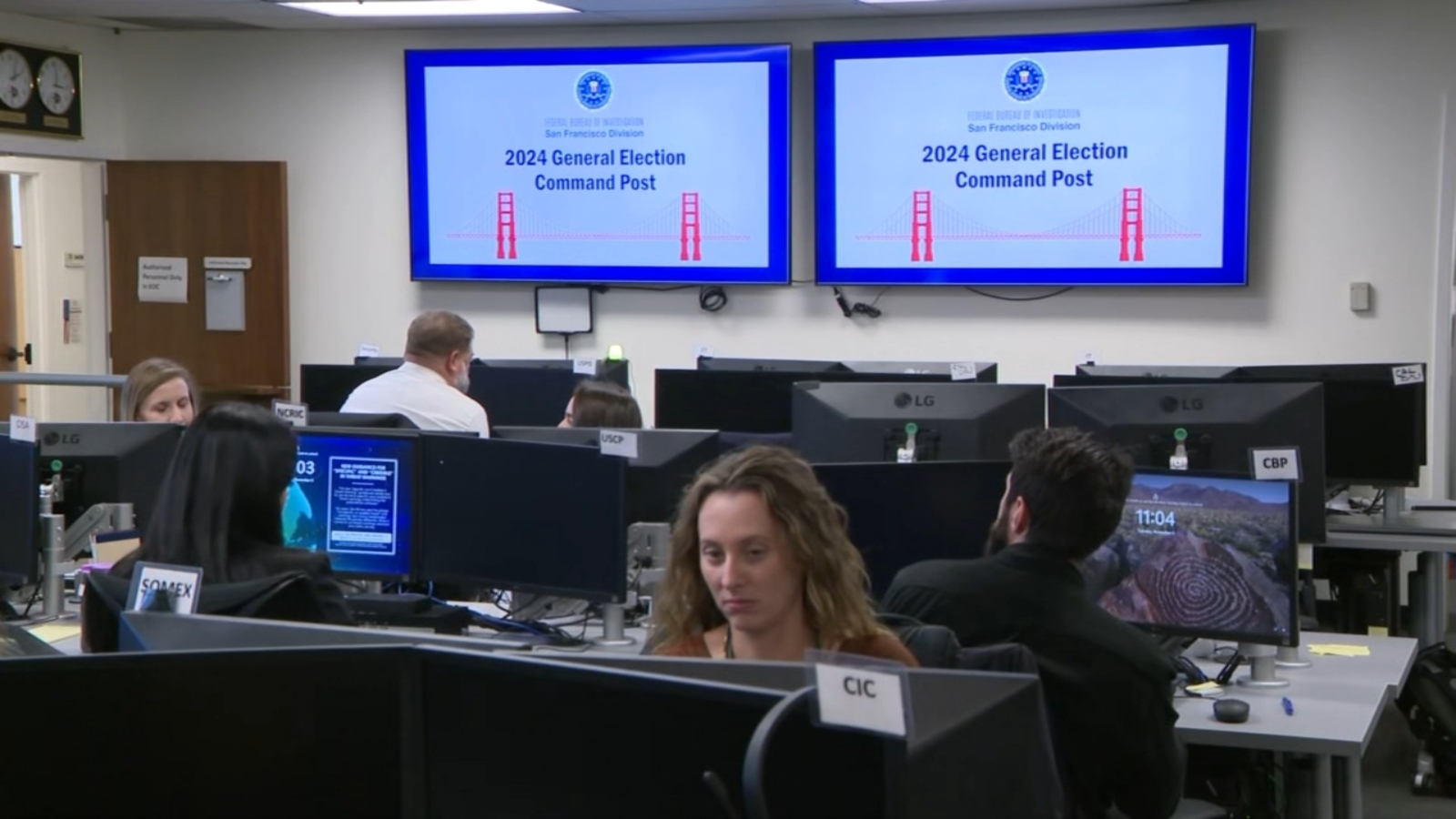 FBI monitoring election from command post in SF - ABC7 San Francisco