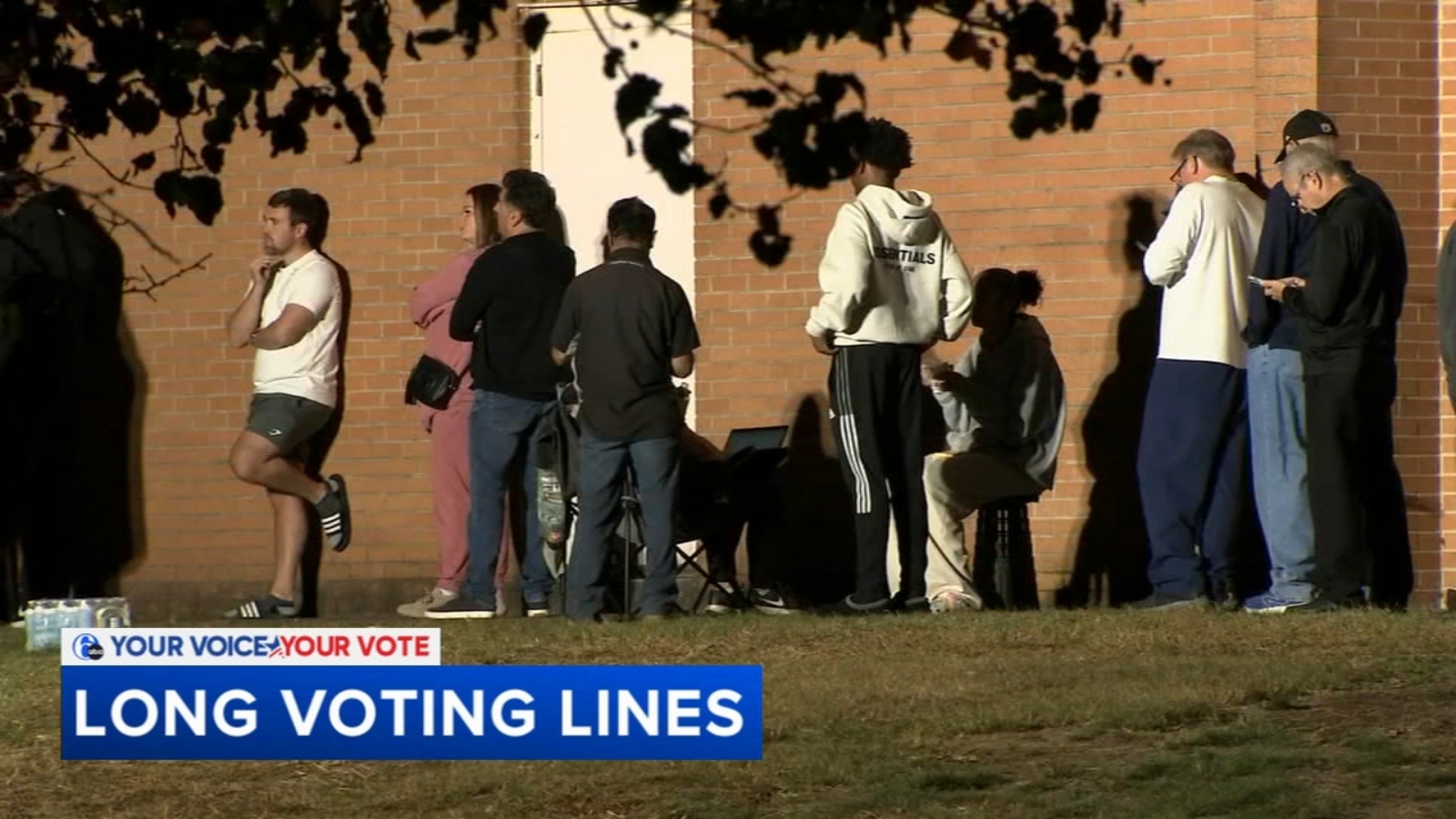 NJ election 2024: Burlington County, New Jersey voters face long lines ...