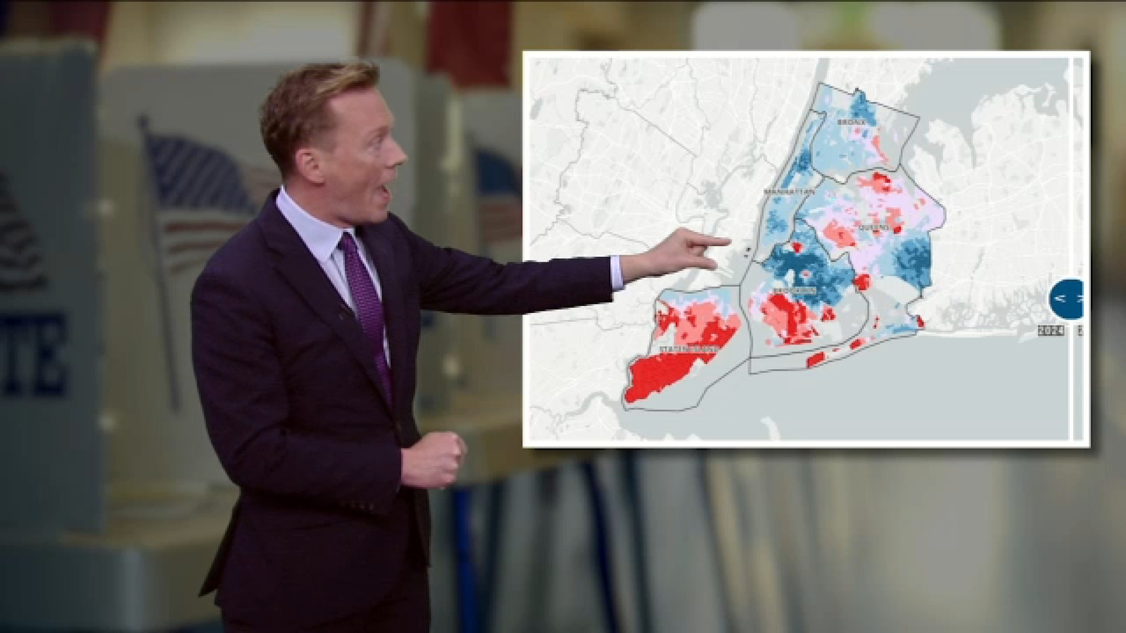 2024 election: Seeing red and how NYC voting trends have changed - ABC7 New York