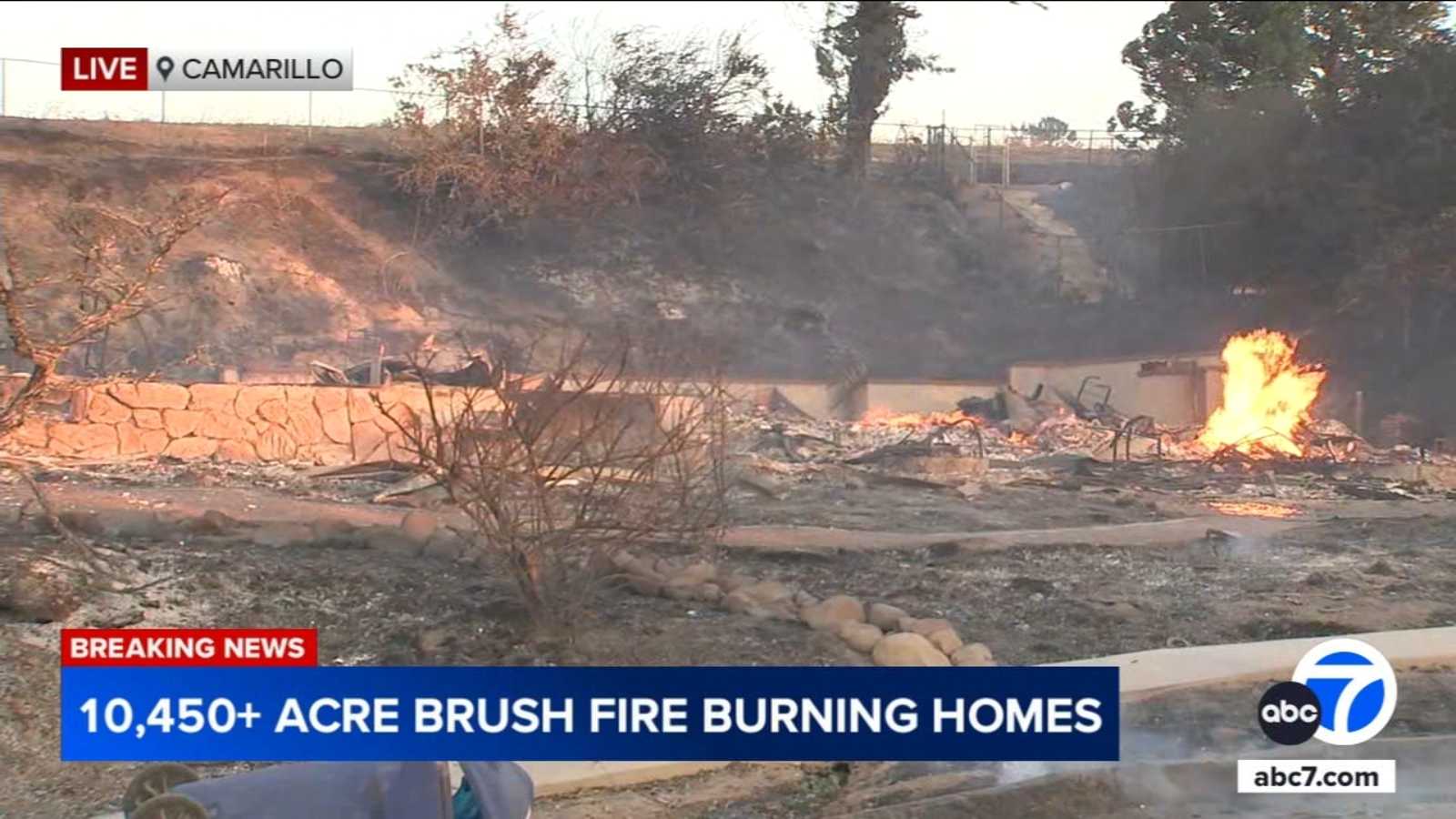 Young couple's home destroyed by fire 1 year after moving in - ABC7 Los ...