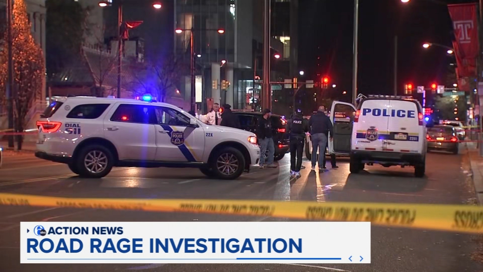 Woman injured during apparent road rage shooting on Temple University's ...