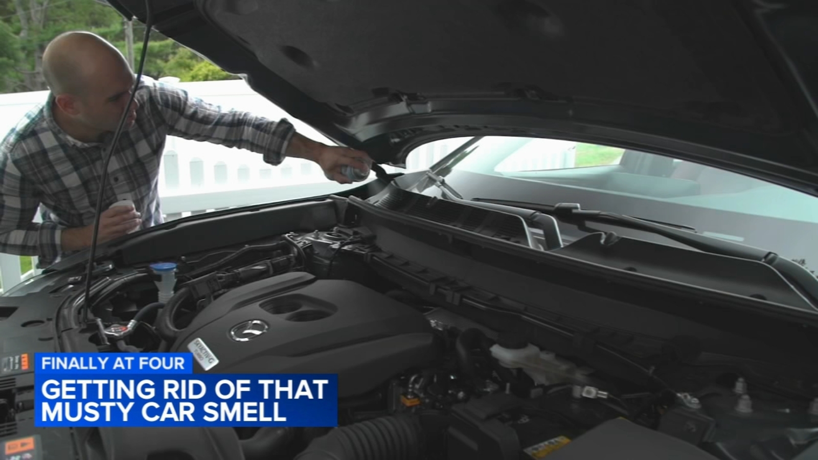 Have you noticed a funky smell in your car? Here's what to do next ...
