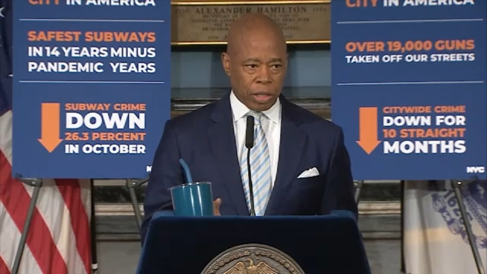 Mayor Eric Adams urges President-elect Donald Trump to 'fix the border ...