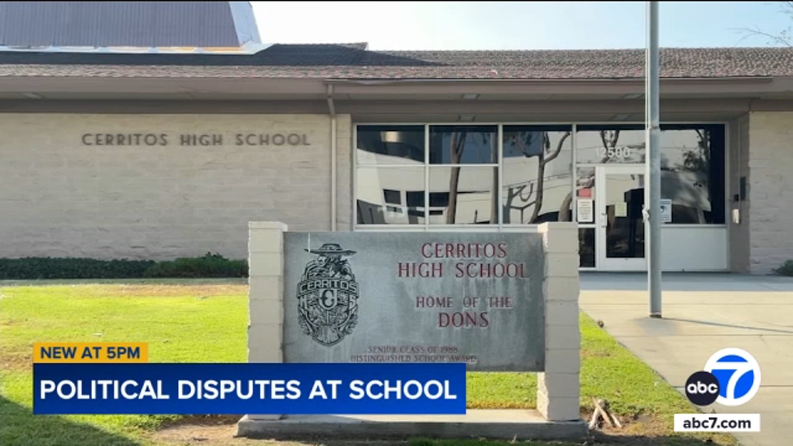 Cerritos High School teacher allegedly leaves class after student ...