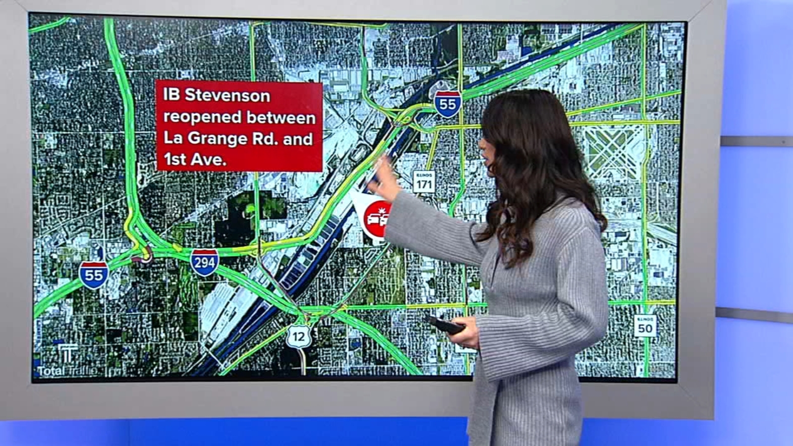 Chicago traffic: IB lanes on Stevenson Expressway reopen after crash ...