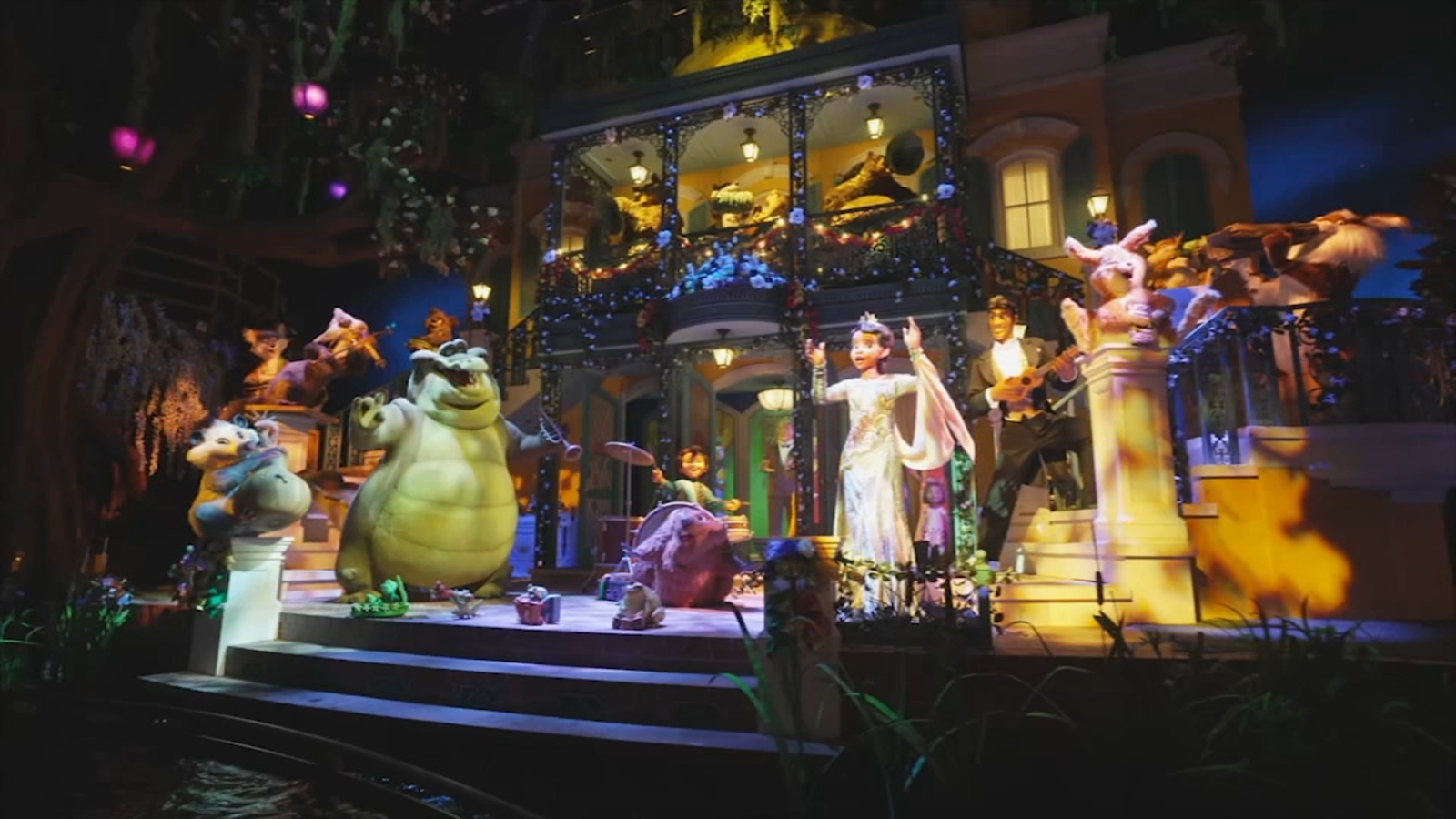 ABC7's Reggie Aqui takes a ride on new Tiana's Bayou Adventure at ...