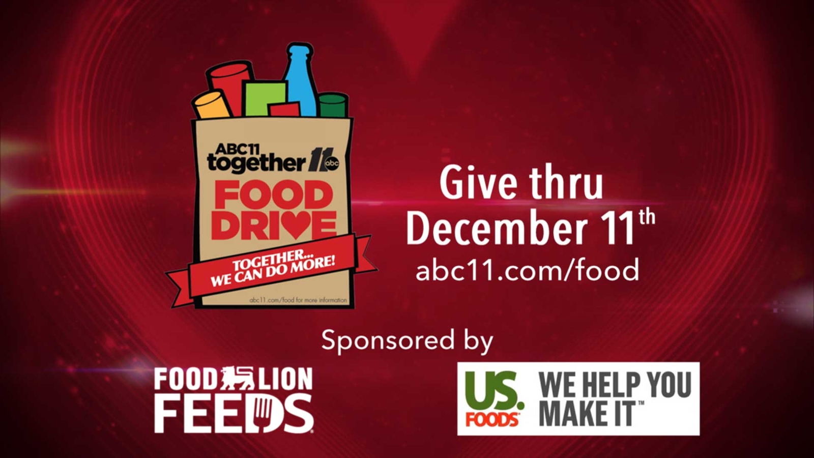 ABC11 Together's 38th Annual Food Drive: Fighting hunger together ...