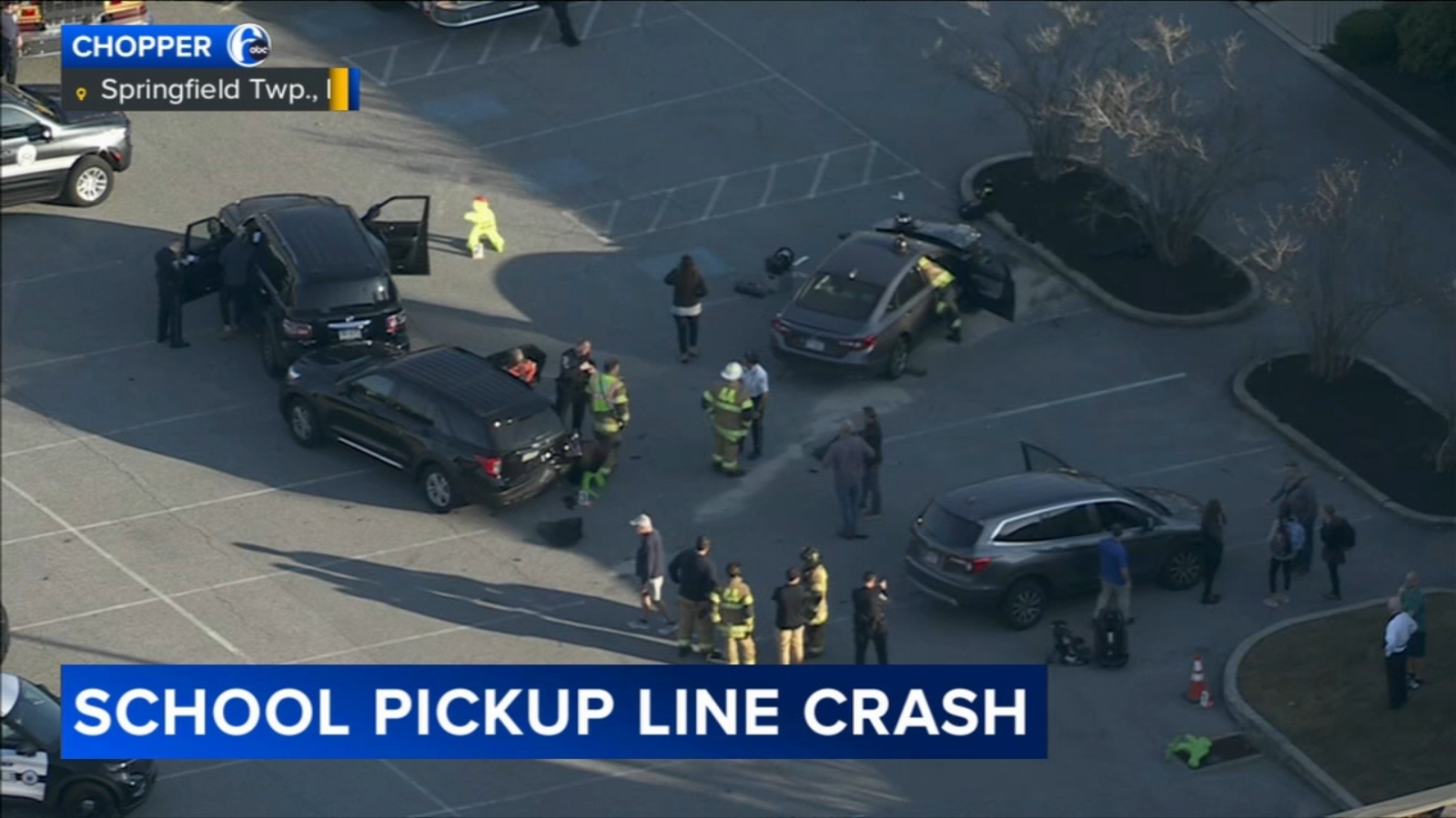 Crash at Saint Kevin Parish in Springfield Twp., Delaware County leaves ...