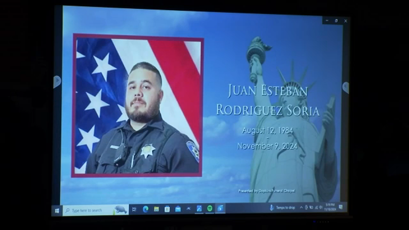 Candlelight vigil held in honor of fallen Parlier police officer ...