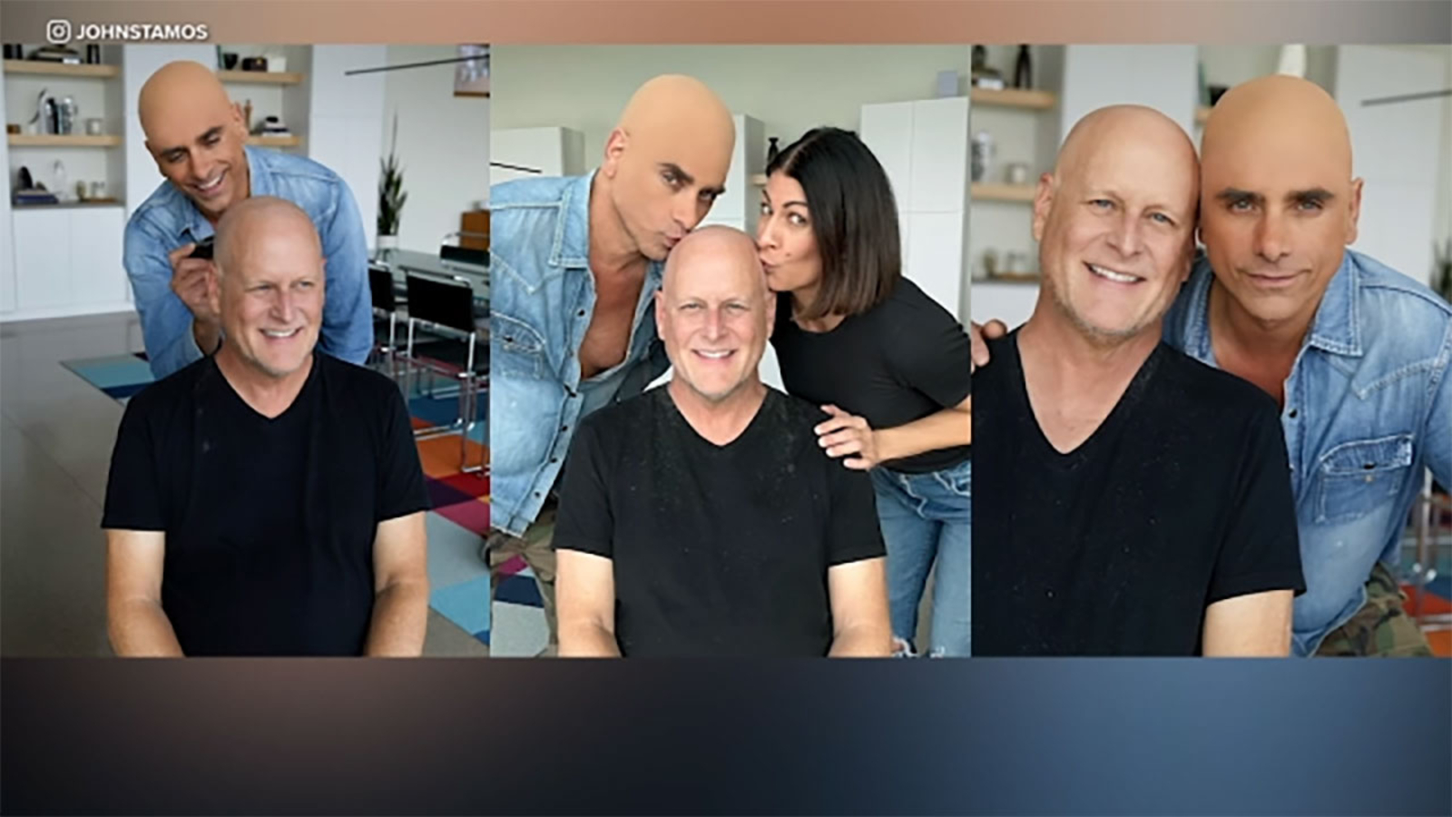 Dave Coulier debuts shaved head after cancer diagnosis, with help from ...