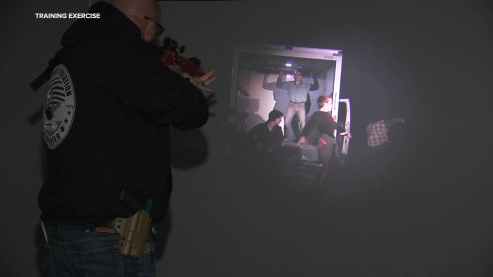 Simulation police training at Multi-Agency Academic Cooperative in ...