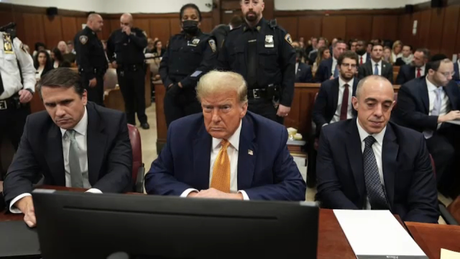 Donald Trump defense lawyers want NYC hush money case dismissed - ABC7 ...