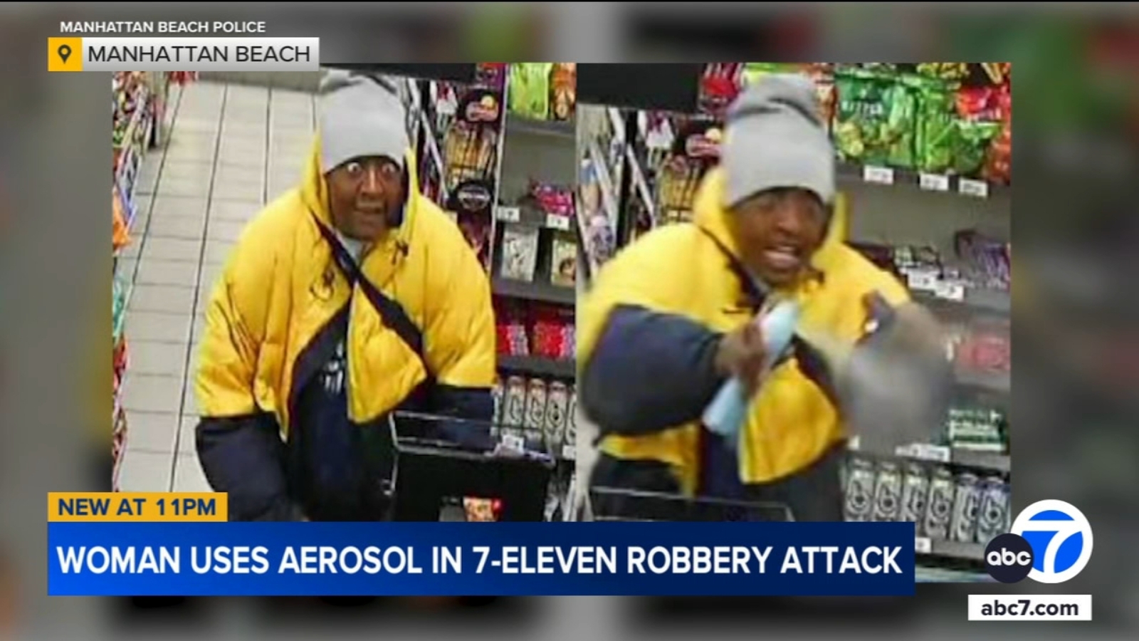 Woman makes homemade flamethrower out of aerosol can, lighter to rob 7 ...