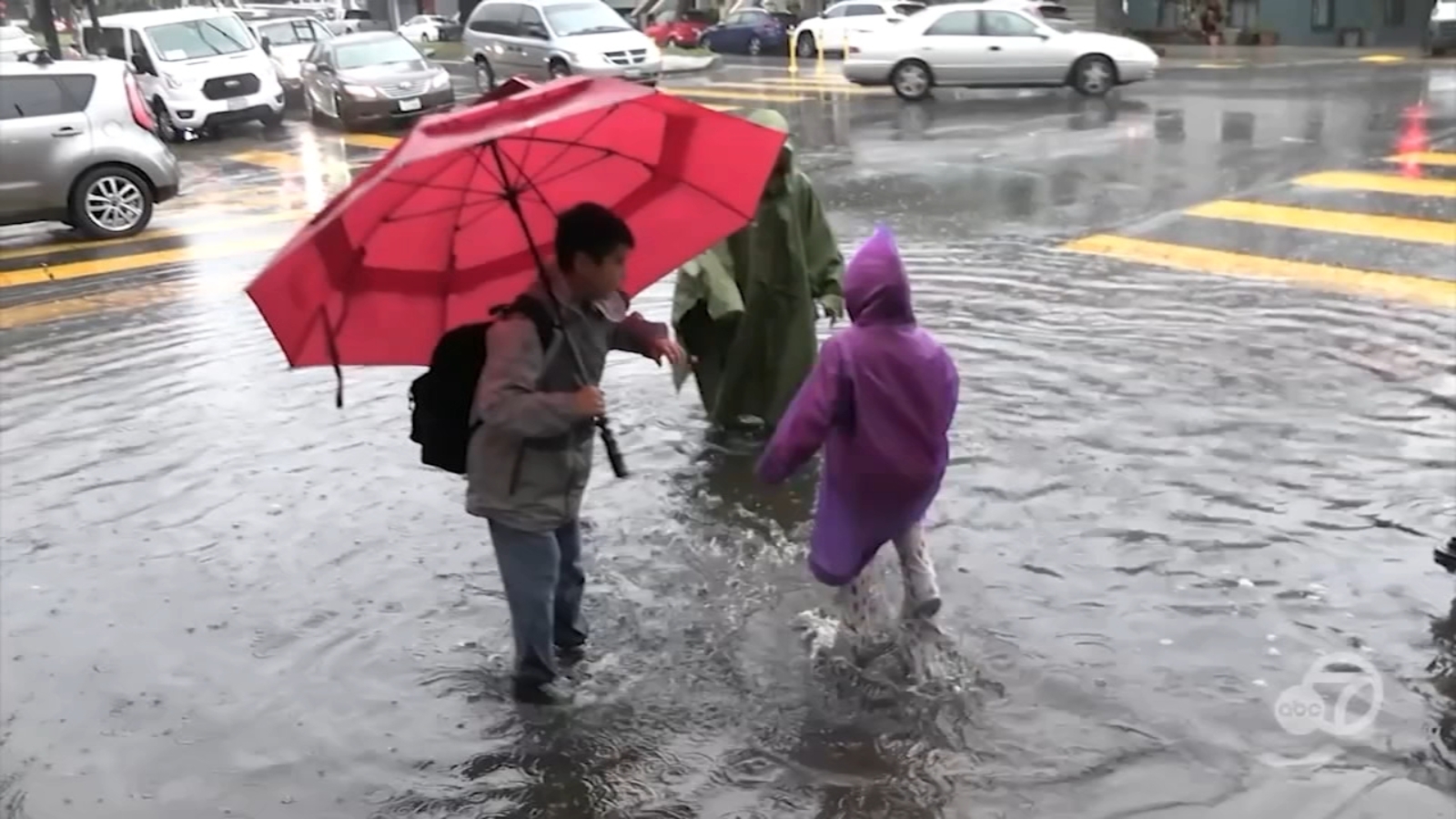 Flash flood warning as rain dumps in SF - ABC7 San Francisco