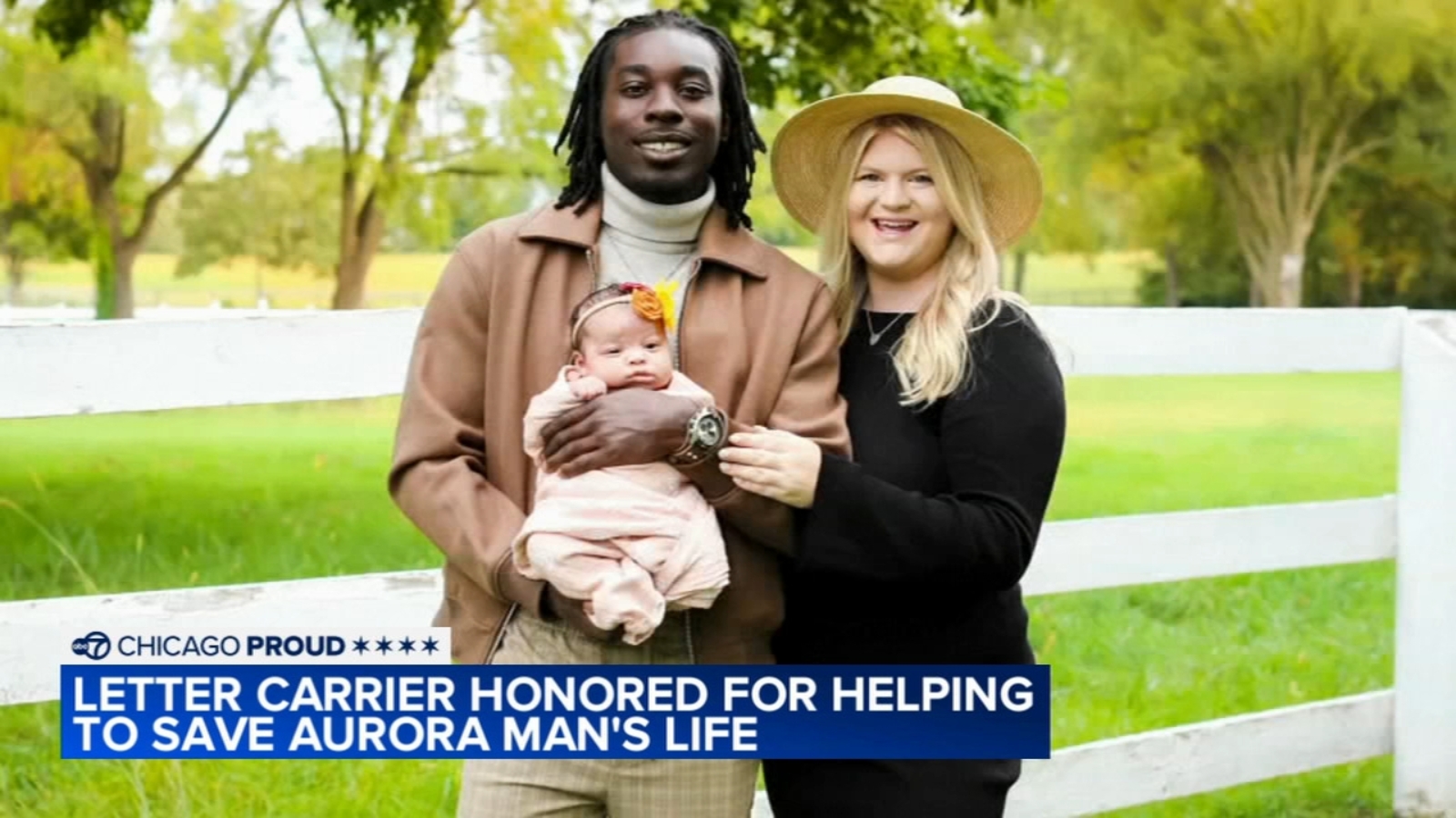 Mail carrier Jaylen Lockhart given honor of lighting official Aurora ...