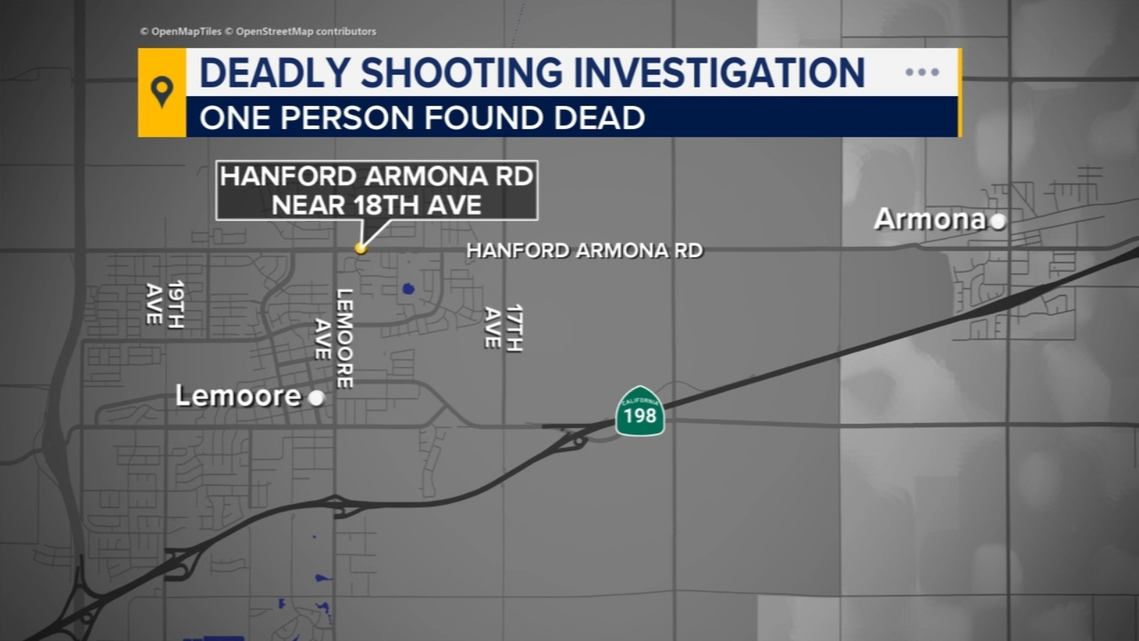 Homicide investigation underway following shooting in Lemoore - ABC30 Fresno