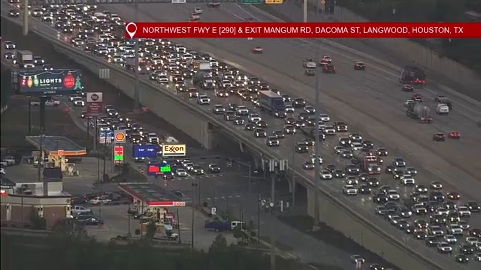 13 Alert Traffic: Highway 290 eastbound near Mangum Road reopens 4 ...