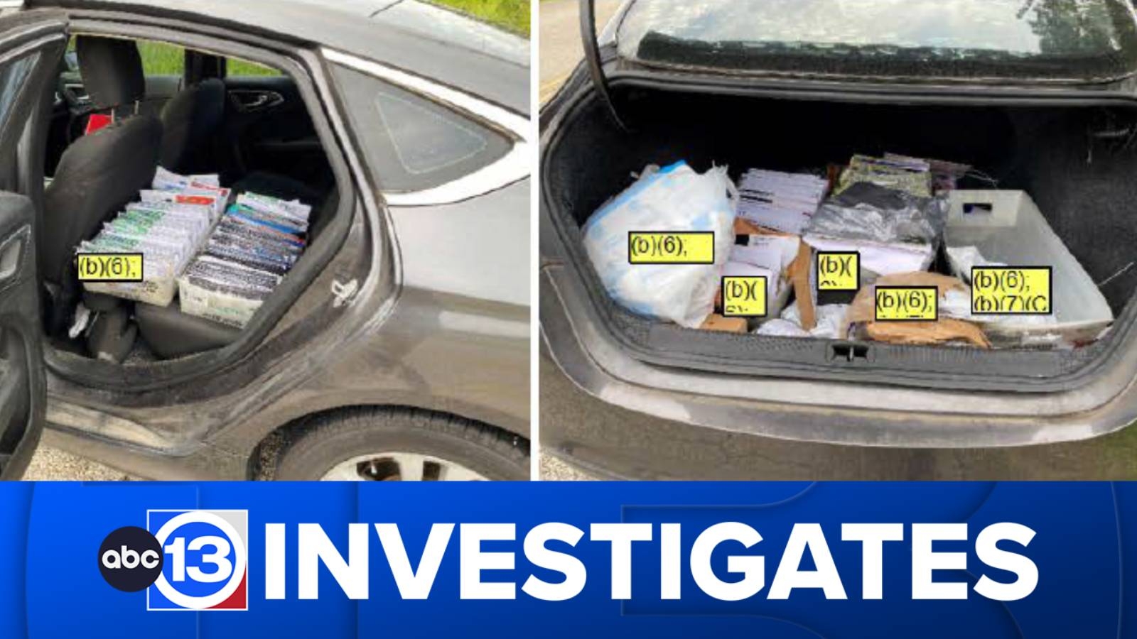 Houston carrier caught with 10k pieces of stolen mail among hundreds at ...