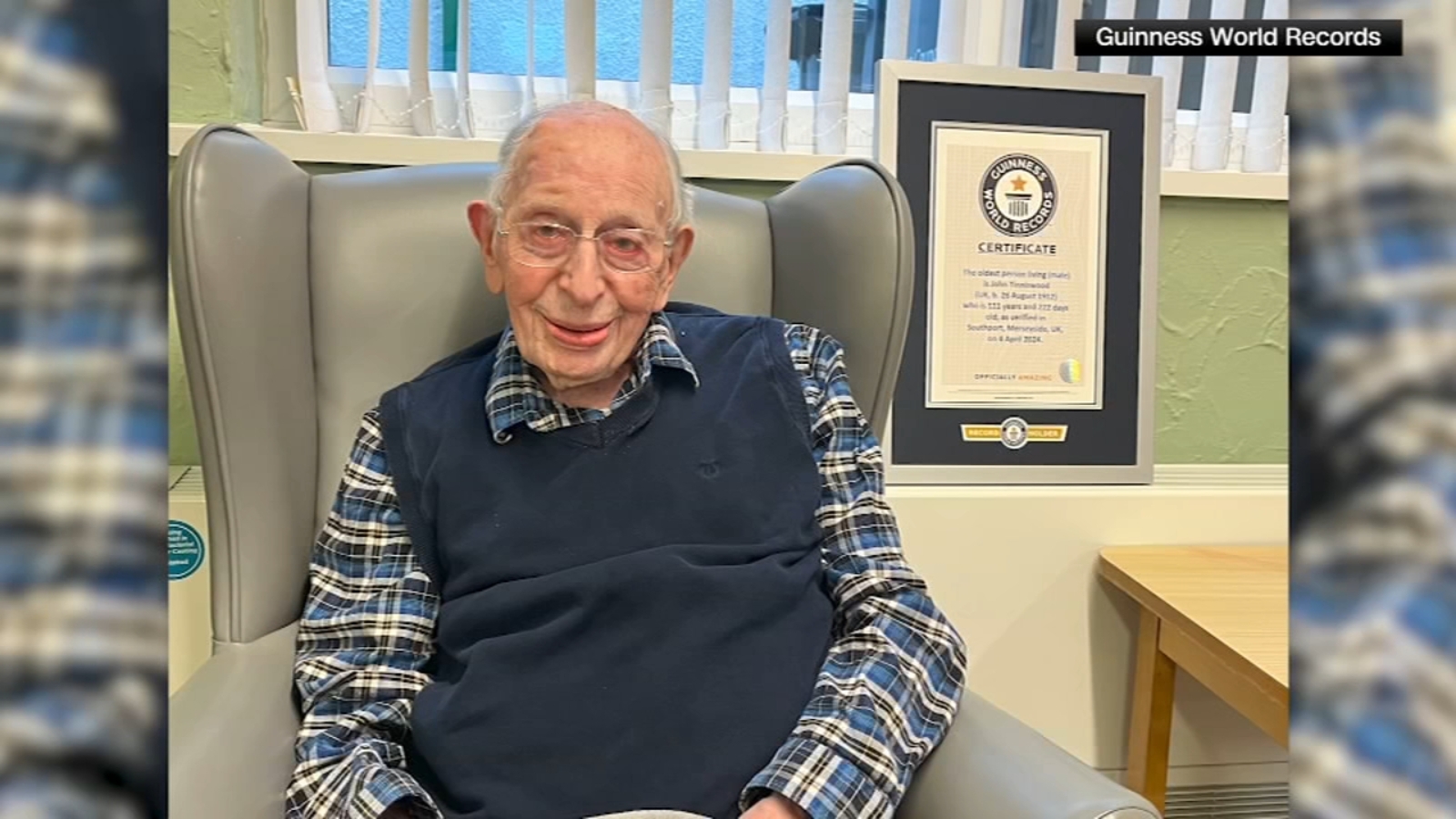 World's oldest man, John Alfred Tinniswood born same year the Titanic ...