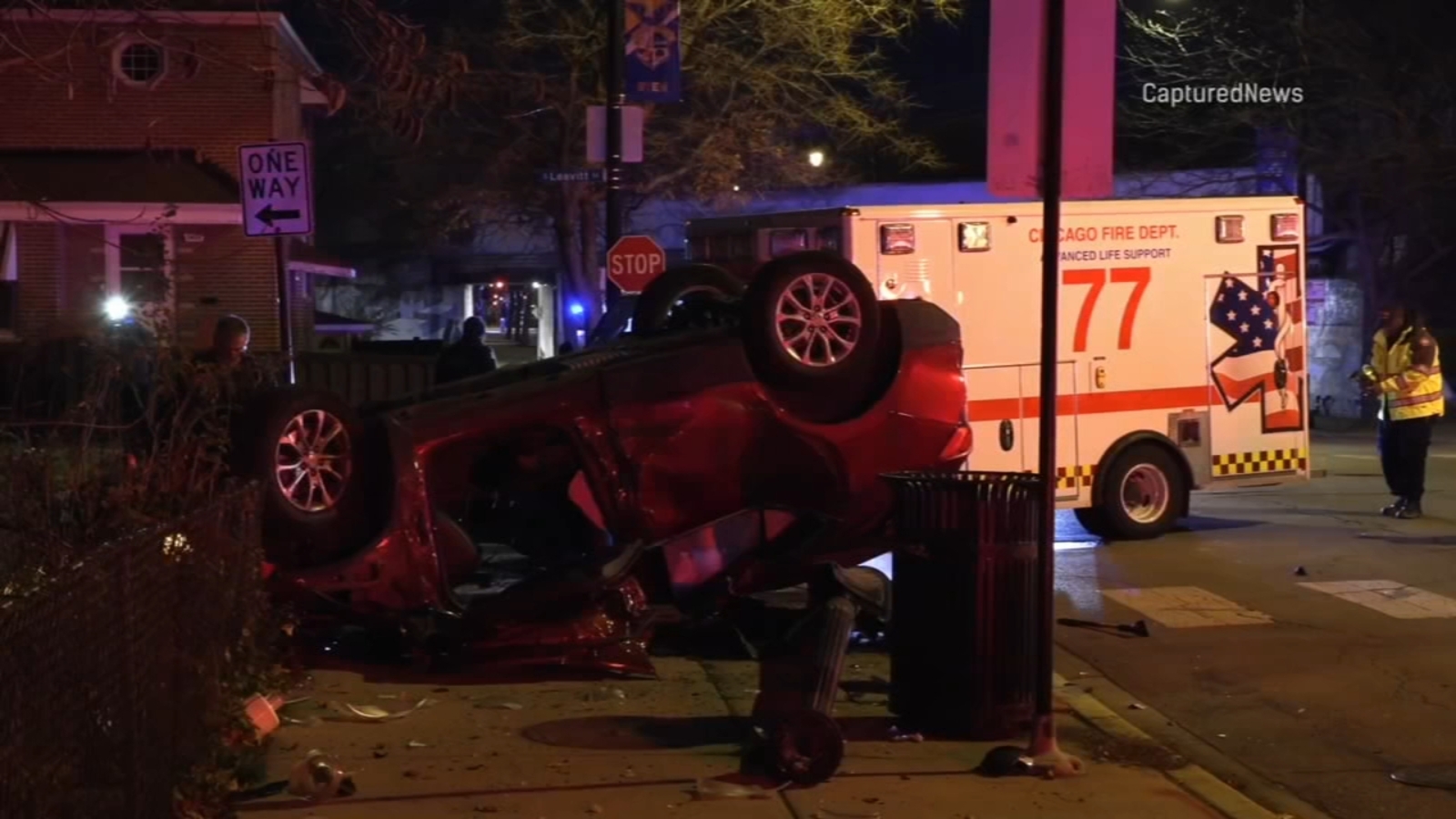 Chicago traffic: CFD paramedics injured in ambulance crash in McKinley ...