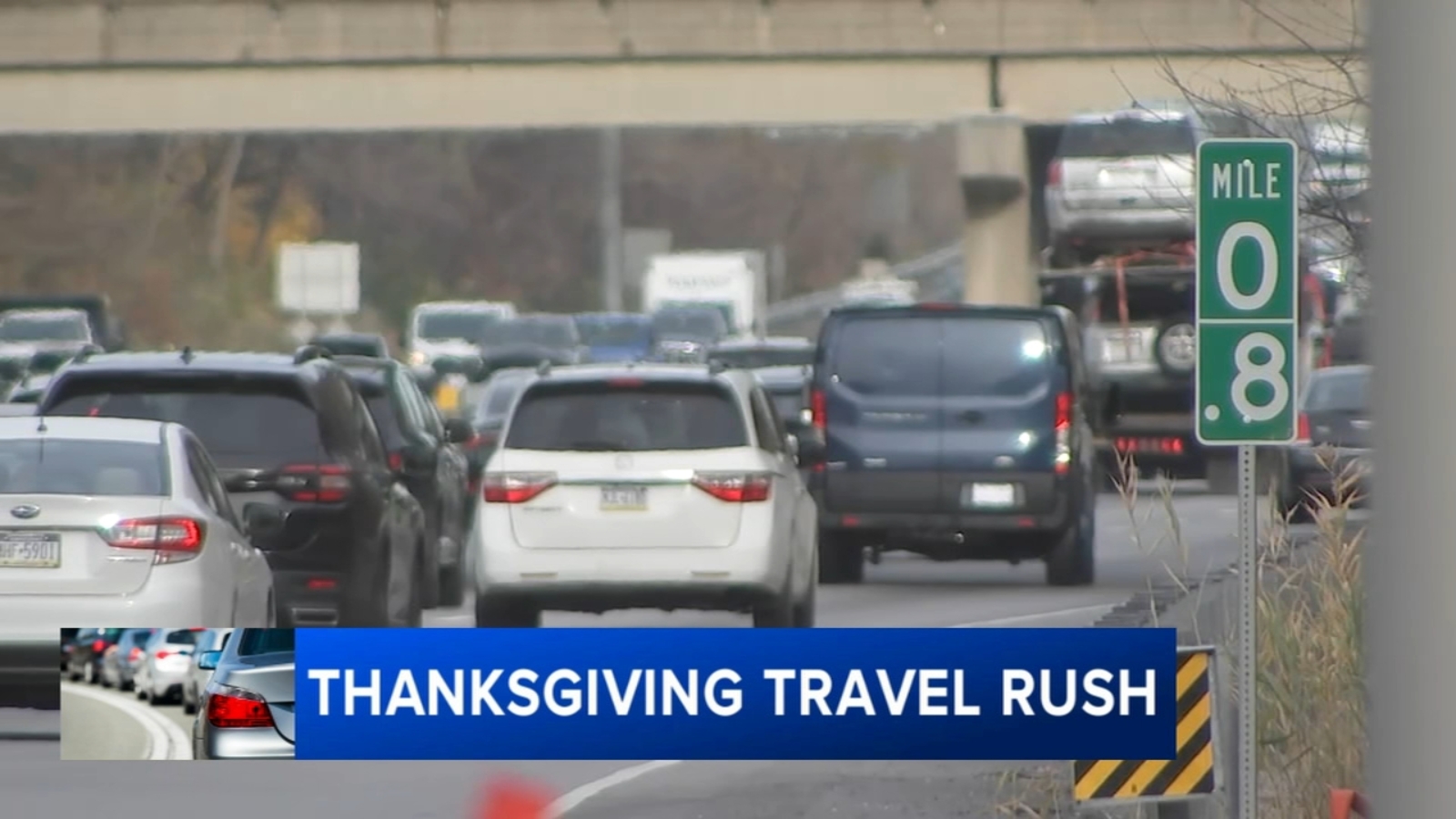 Holiday travel rush: Travelers flood roads, airport and train station as they head to ...