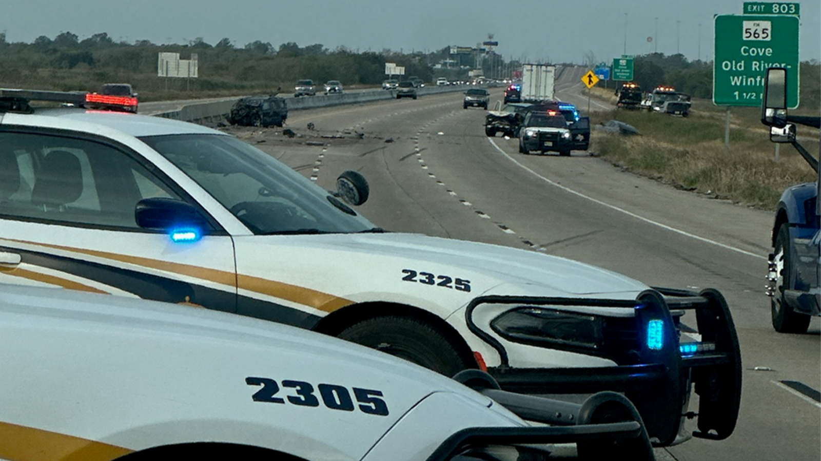 Houston-area traffic: 2 back-to-back fatal crashes slow down traffic for holiday drivers on I-10 ...