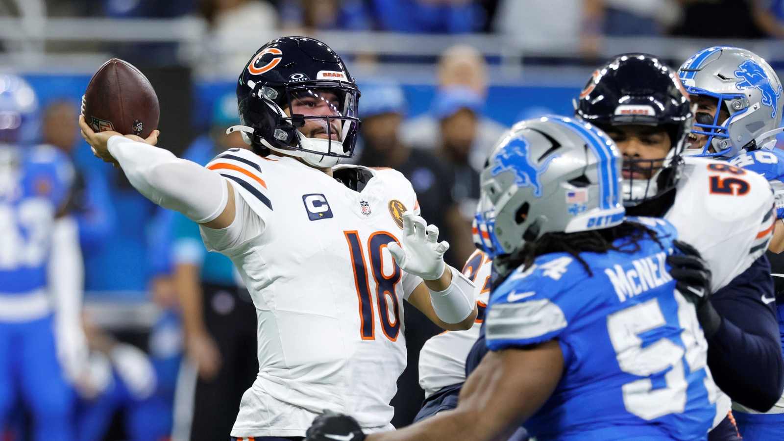 NFL news: Chicago Bears lose to Detroit Lions on Thanksgiving after ...