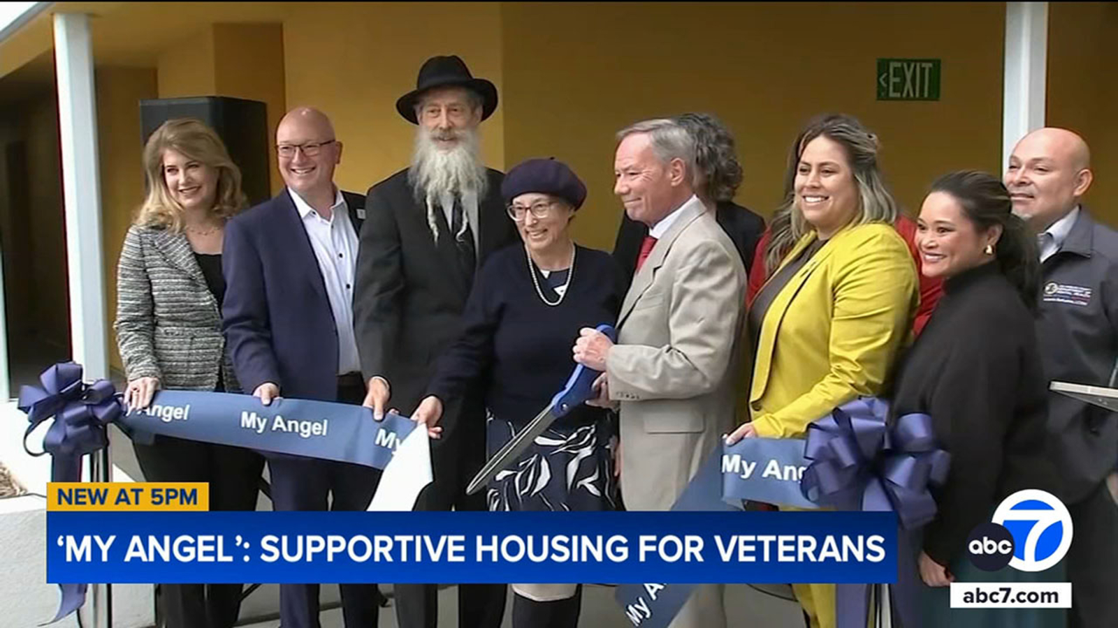 New 'My Angel' housing complex opens for homeless veterans in North ...