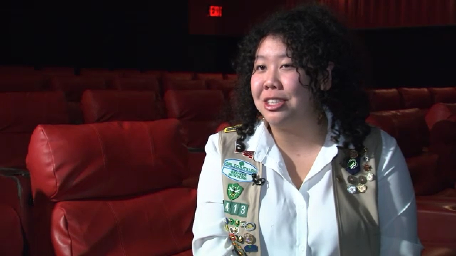 Queens teen receives highest medal and achievement by Girl Scouts for ...