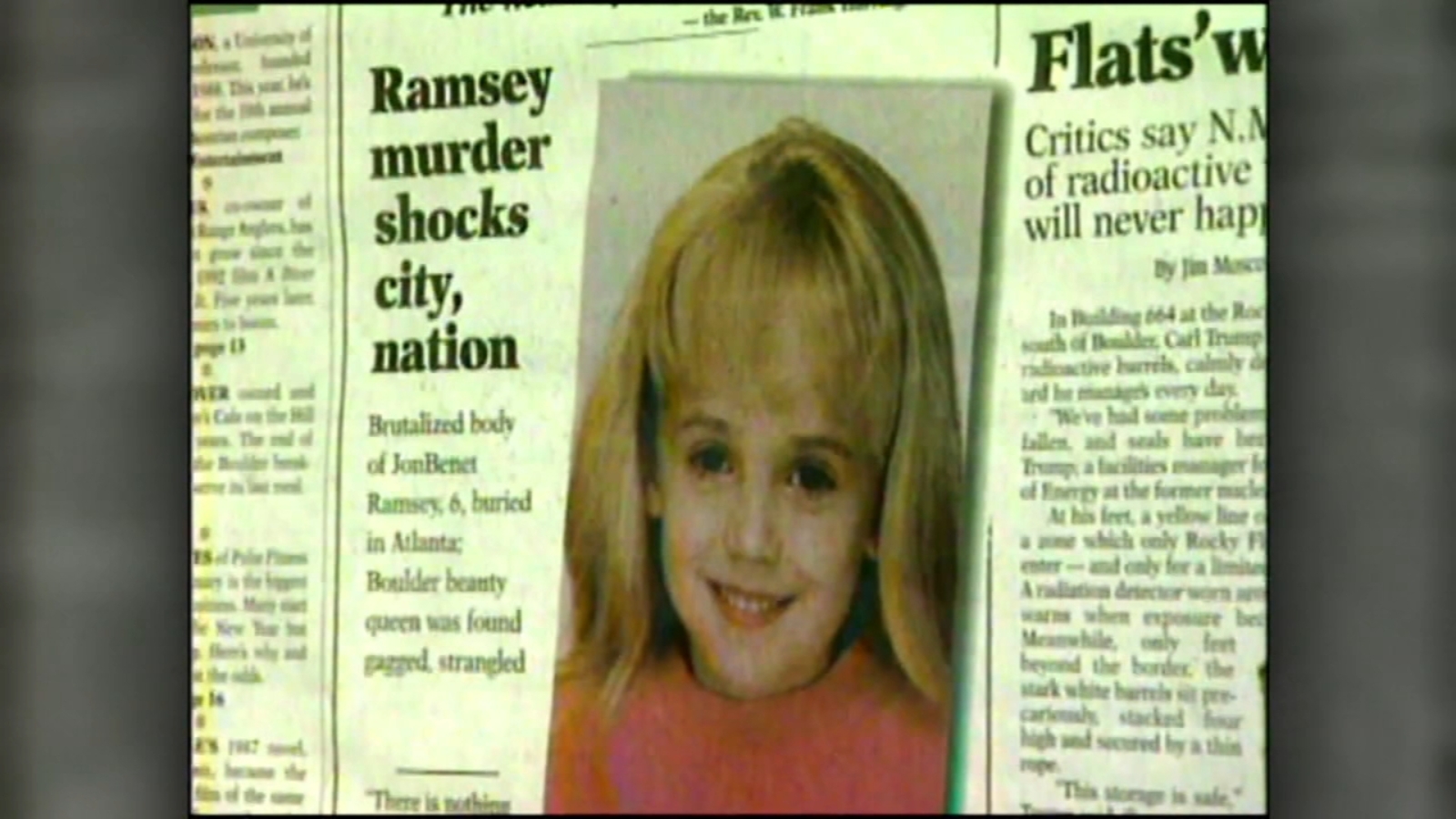 Experts Pore Over Evidence In New Effort To Solve Jonbenet Ramseys